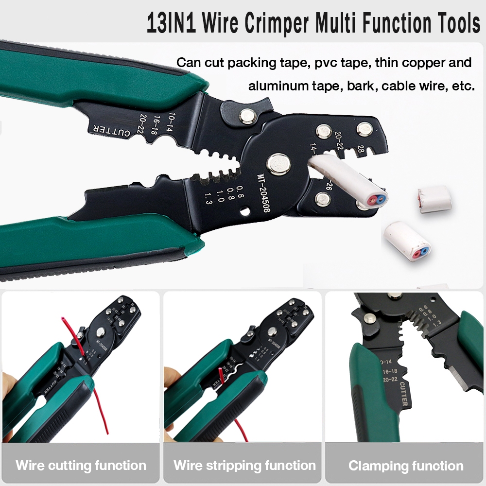 13In1 Wire Stripper Stripper Wire stripping Exquisite pliers cutter ...