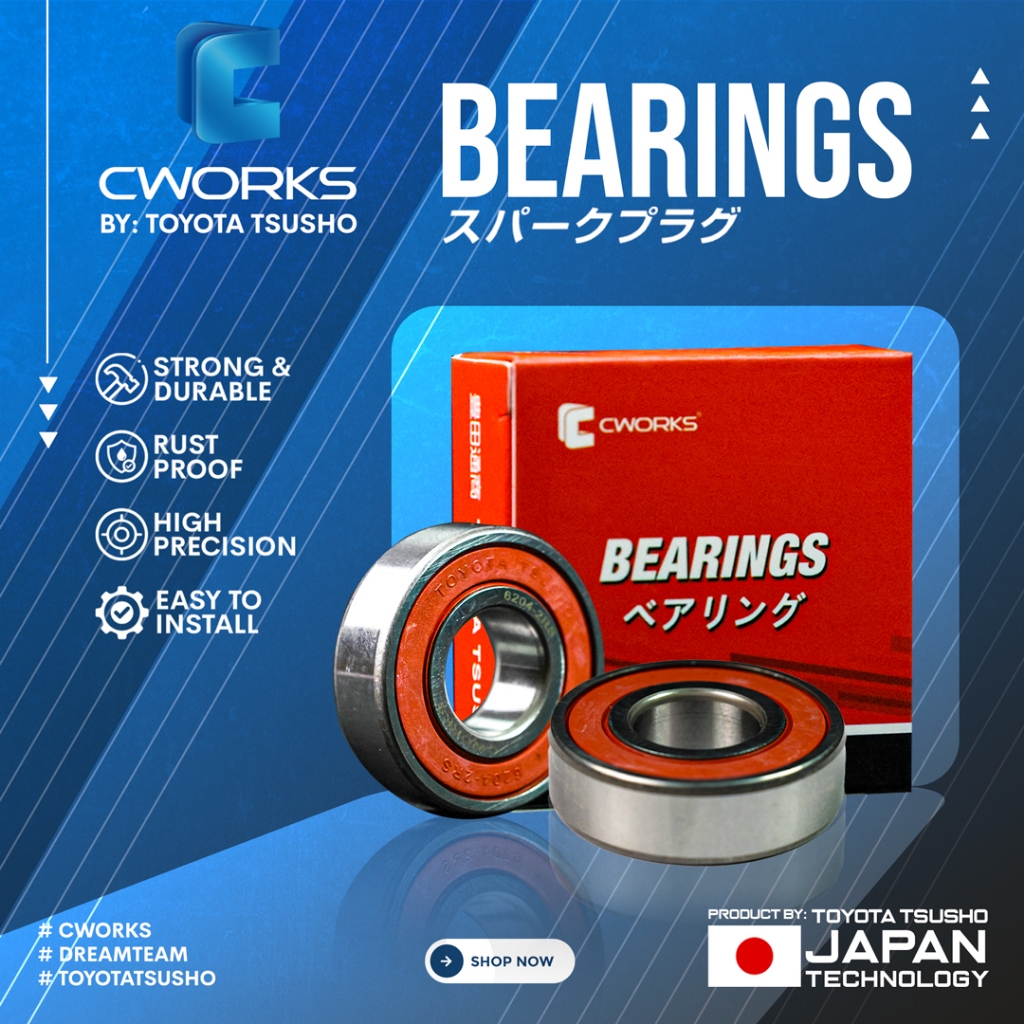 CWorks Motorcycle Bearing Ball Bearing by Toyota Tsusho - High Quality ...