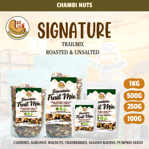 Signature Trail Mix (Roasted & Unsalted )100g-1Kg | Shopee Philippines