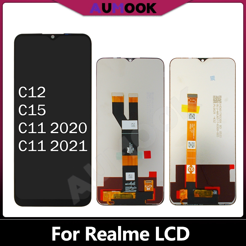 For Realme C11 (2021) LCD Display Touch Screen C11 2020 C12 C15 LCD ...