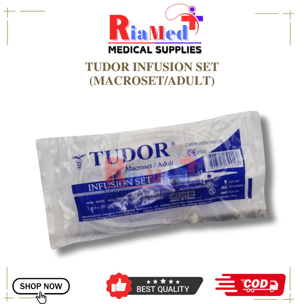 Tudor Infusion Set (Adult,Pedia) | Shopee Philippines
