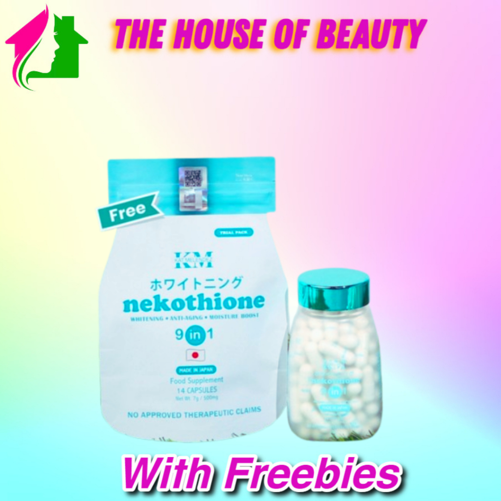 Nekothione Whitening Capsule 9 in1 Hyaluronic Acid & Beta Glucan by kat ...
