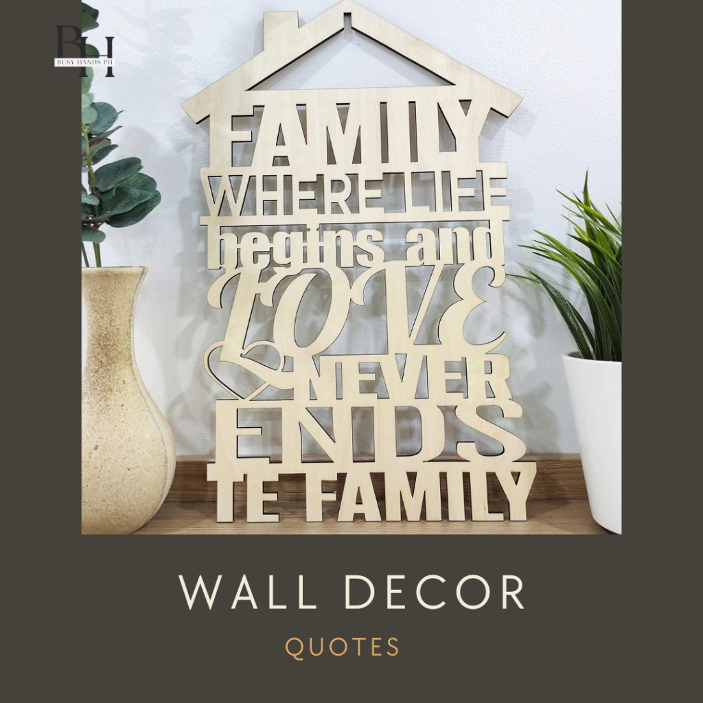 Bible Verse Laser Cut Wooden Wall Decor | Shopee Philippines