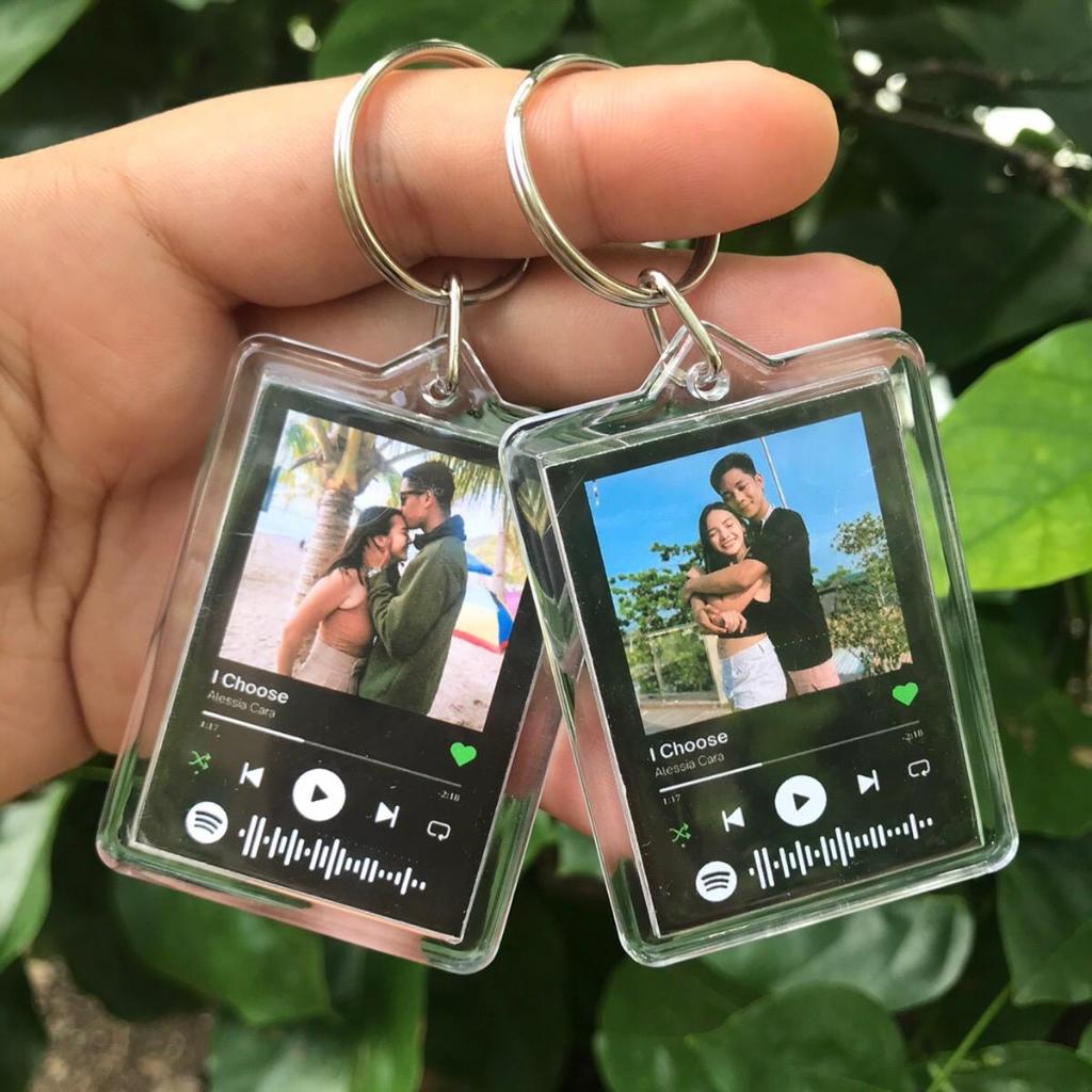 Customized Keychain Spotify (Scannable Spotify Code) High Quality Back ...