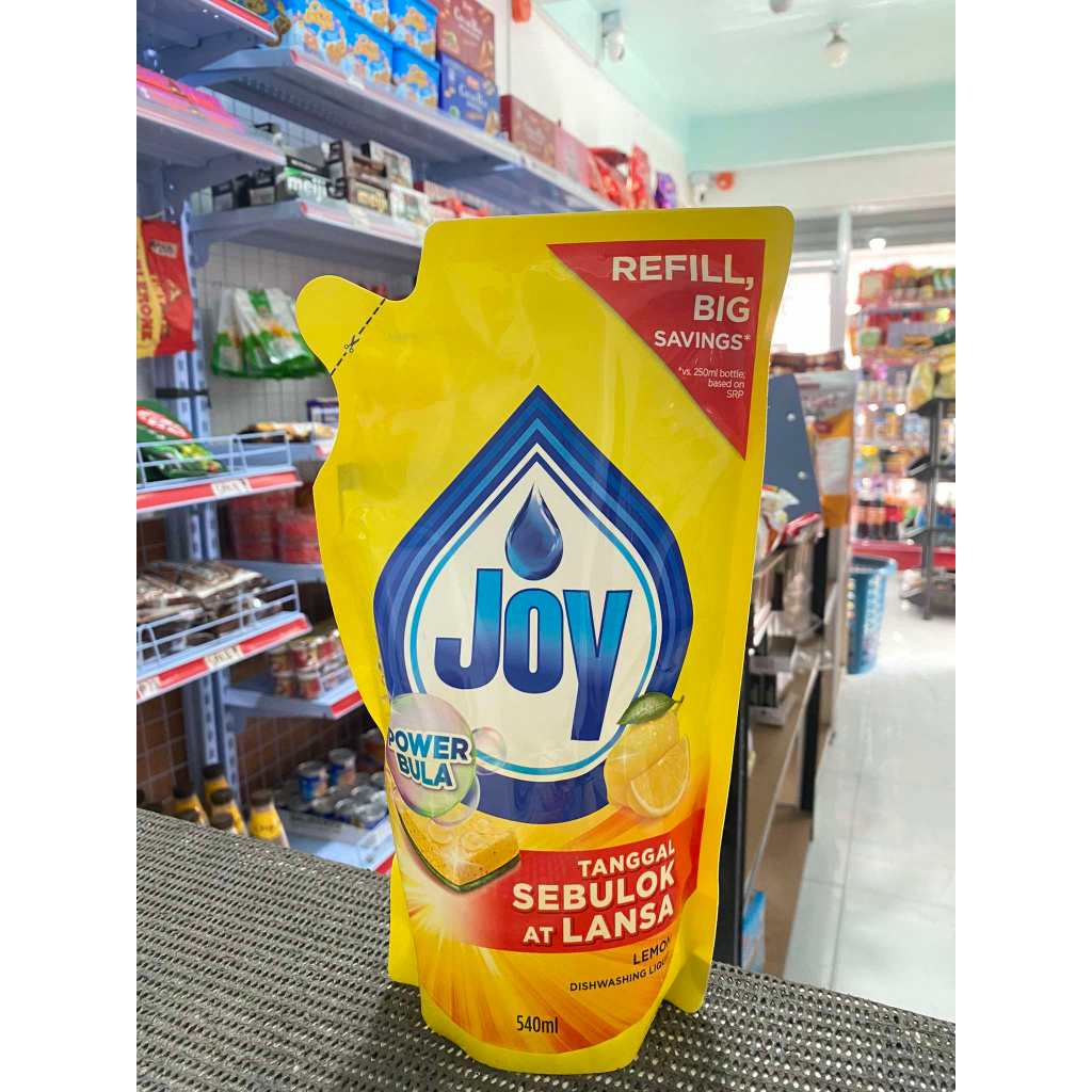 Joy Dishwashing Liquid Lemon 540ml | Shopee Philippines