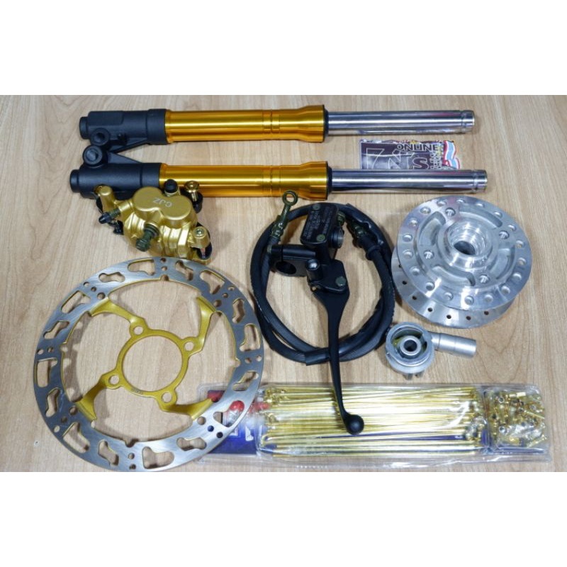 FRONT DISC CONVERSION w/ Rios(STARTER KIT Wave Set)- Wave 100, 110, 125 ...