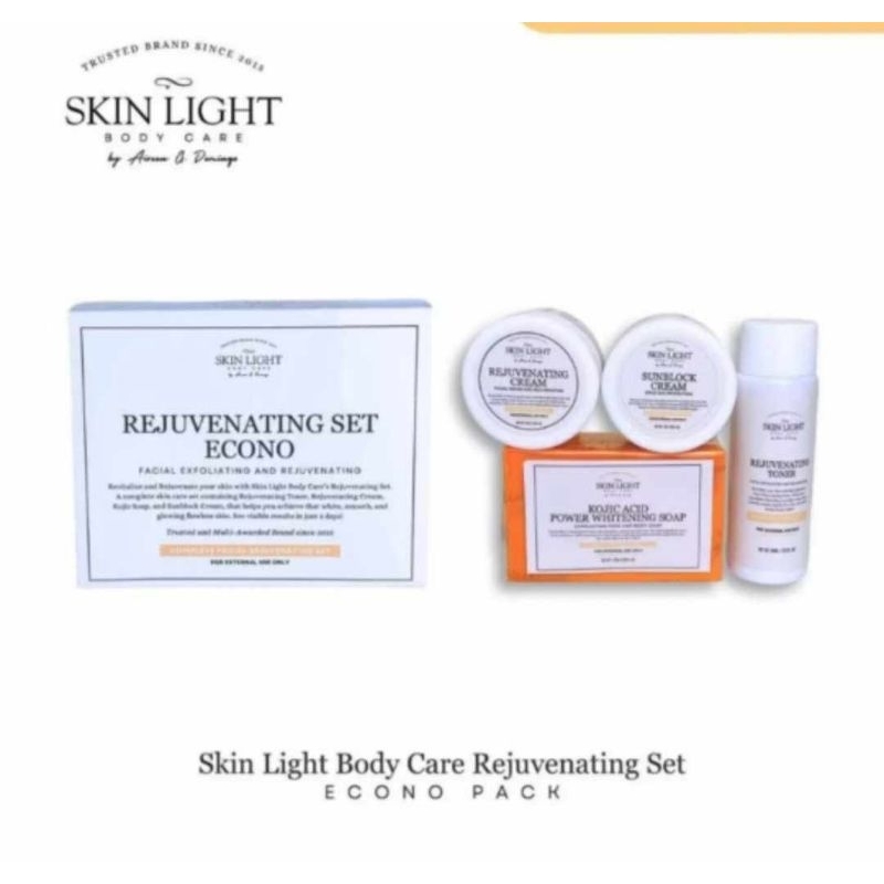 THE ORIGINAL SKIN LIGHT REJUVENATING SET 4in1 | Shopee Philippines