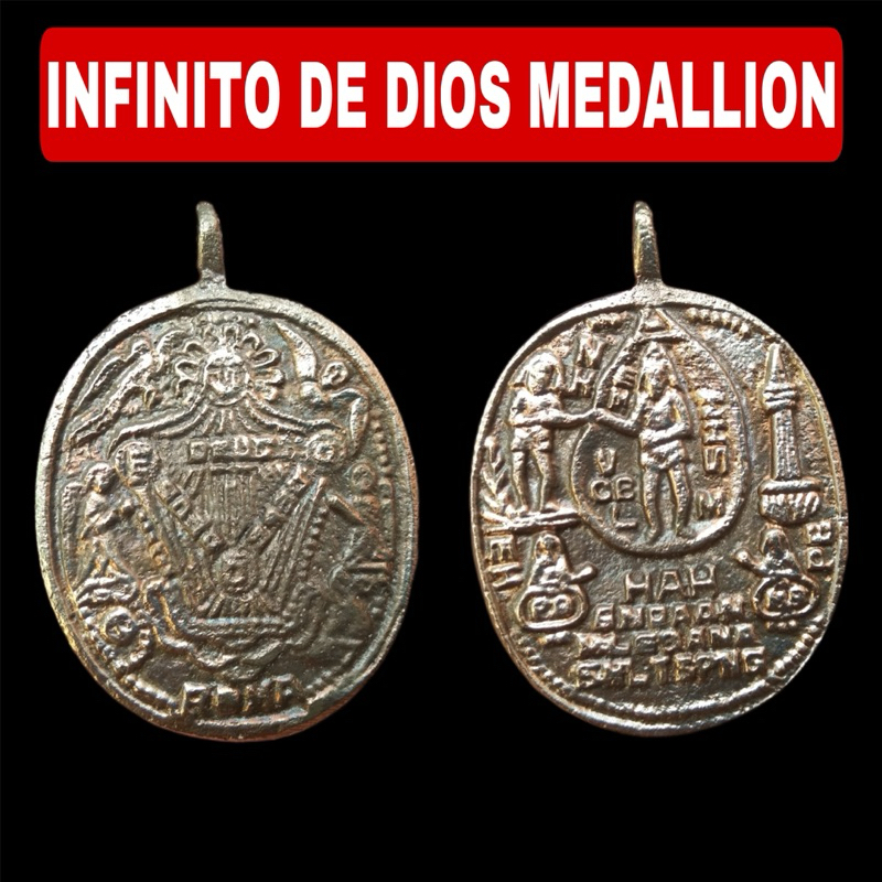 Infinito Dios Medium Medallion Pendant | Shopee Philippines