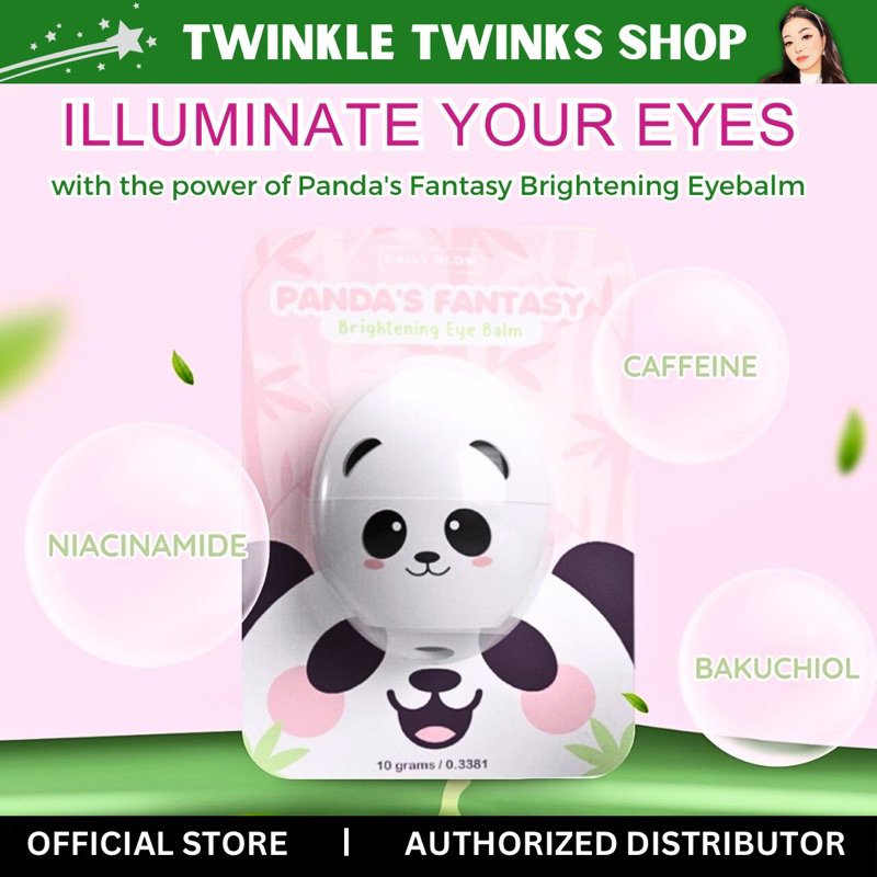 The Daily Glow Panda’s Fantasy Brightening Eye Balm | Shopee Philippines