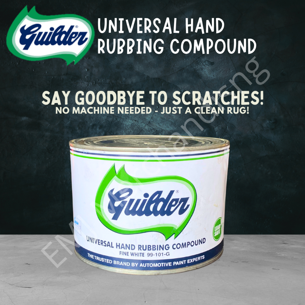 EMJ Guilder Universal Hand Rubbing Compound - Oil-Based Scratch Remover ...