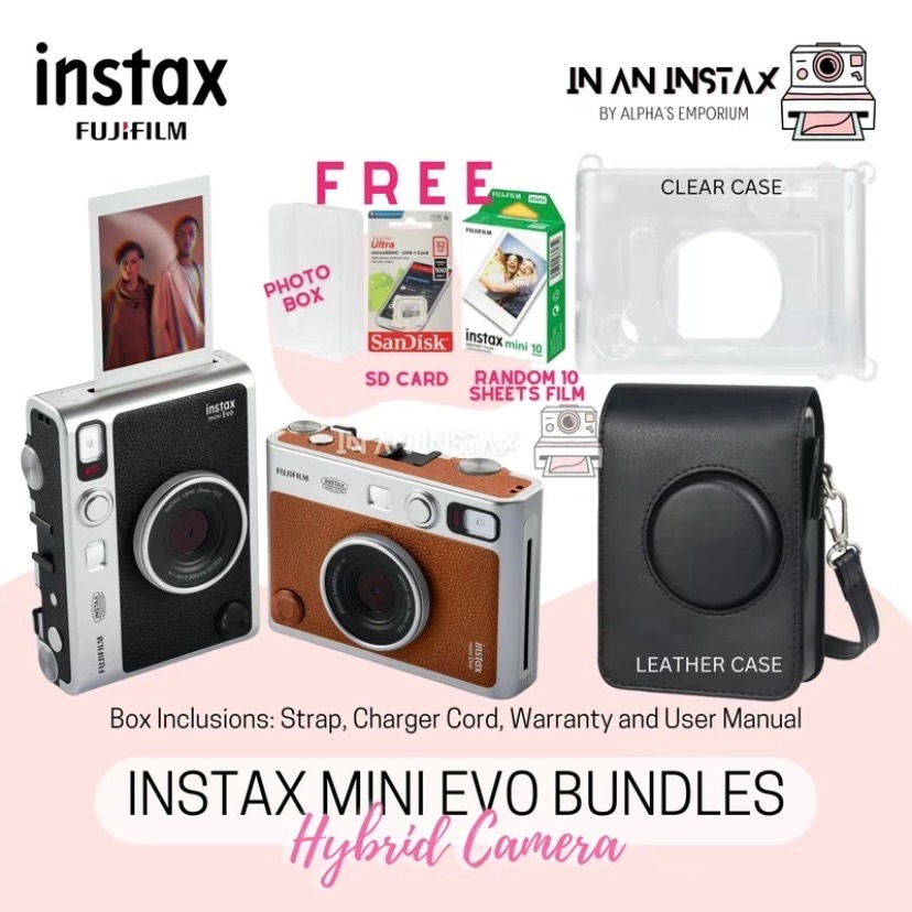 SALE 2ND HAND instax mini Evo Hybrid Camera | Shopee Philippines