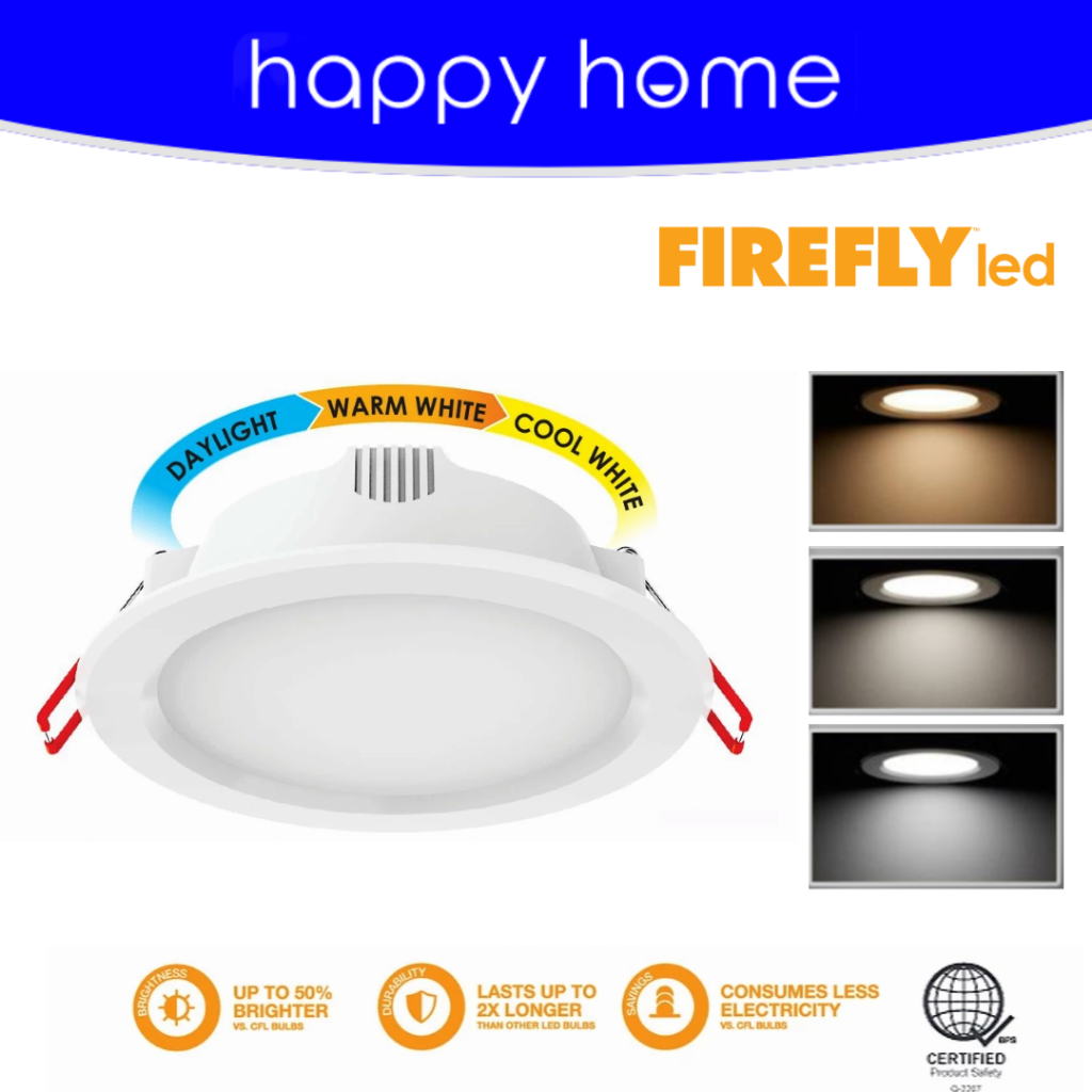 Firefly Basic Series Tri-Color Integrated LED Downlight Pin lights ...