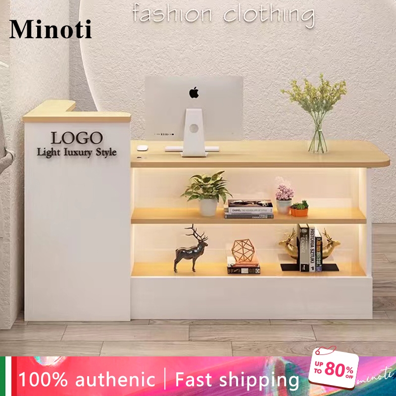 Counter table store cashier Counter table for cashier Shop Small Simple ...