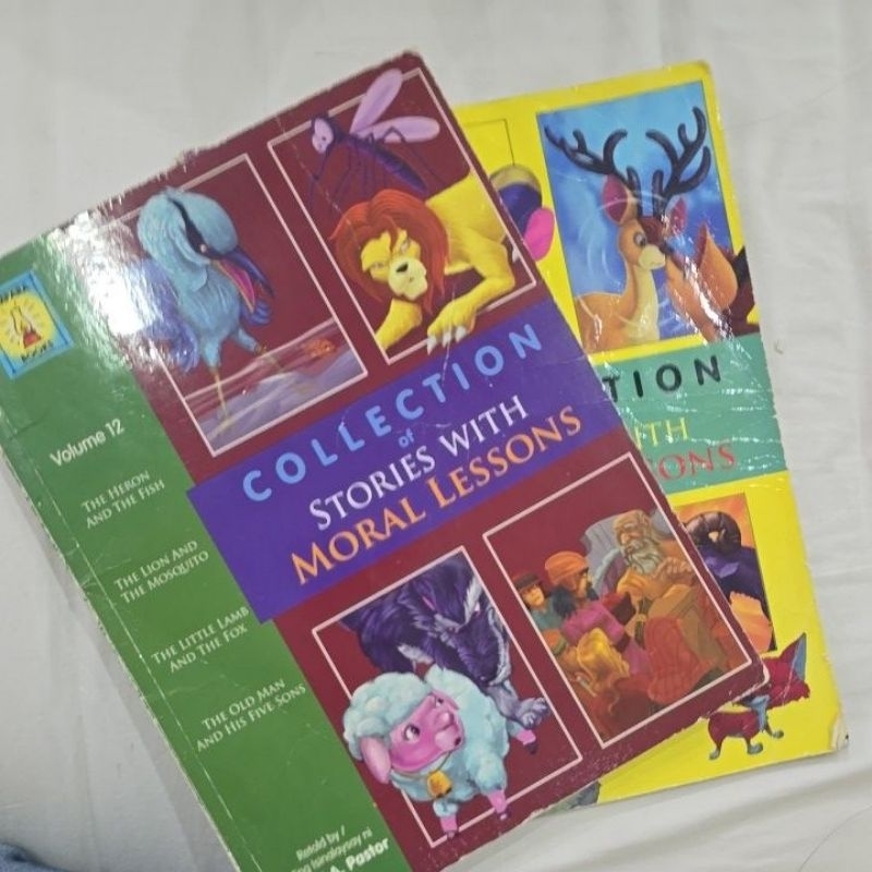 PRELOVED COLLECTION OF STORIES WITH MORAL LESSONS GOOD VALUES FABLES ...
