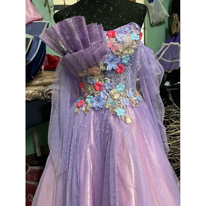 Ladies Ball gown for Js Prom | Shopee Philippines