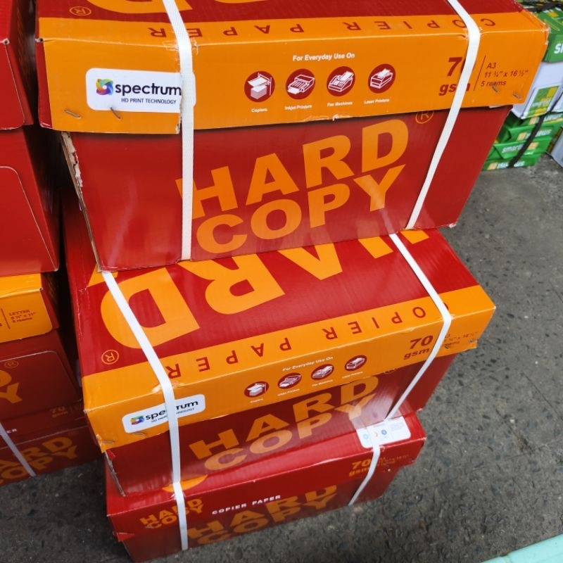 A3 - Hardcopy 70gsm 500sheets per ream - A3 size | Shopee Philippines