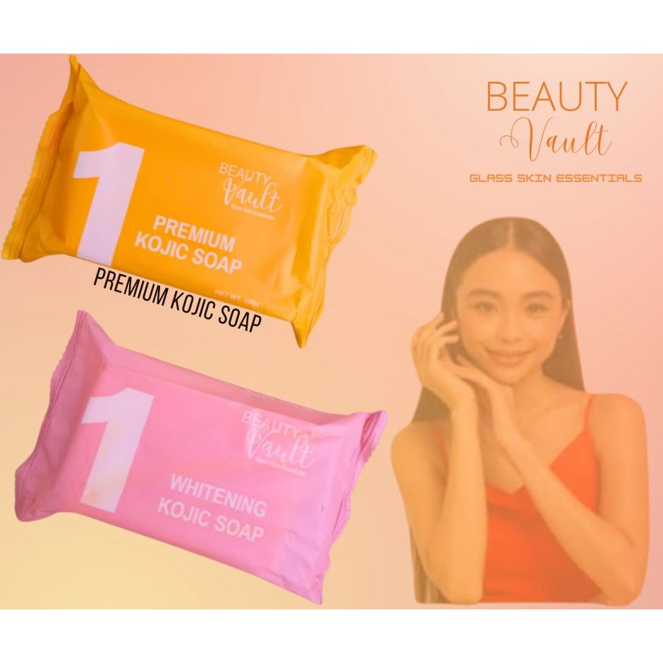 BEAUTY VAULT KOJIC SOAP (REJUVENATING SOAP / WHITENING SOAP) | Shopee ...