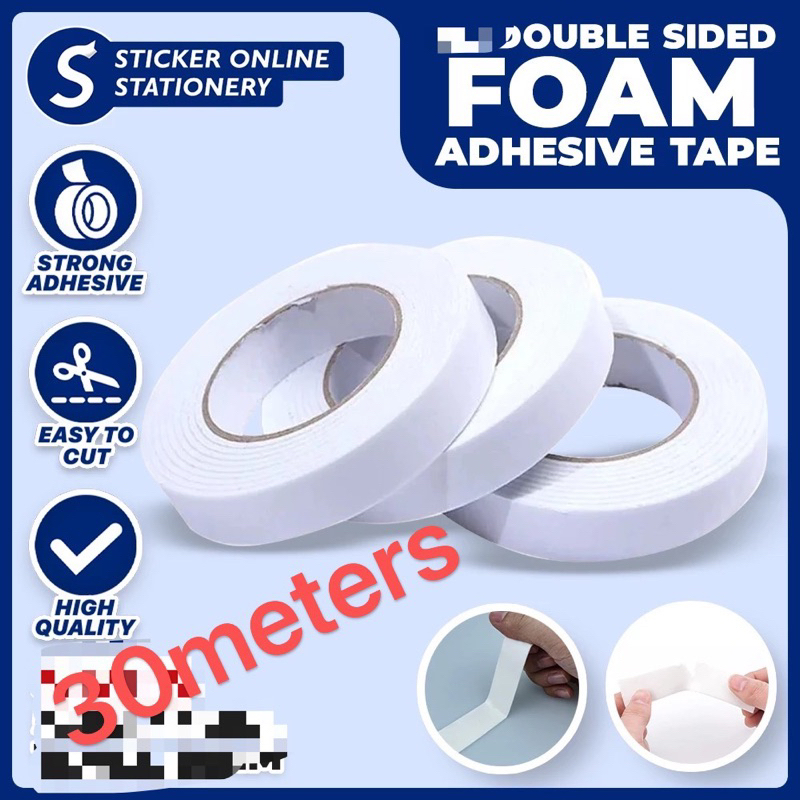 30M Mesh Heavy duty Strong Sticky Durable Duct Cloth Multiable ...