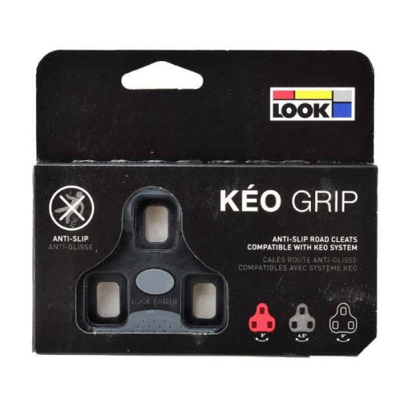 Look Keo Grip GRAY COLOR (road bike cleats) | Shopee Philippines