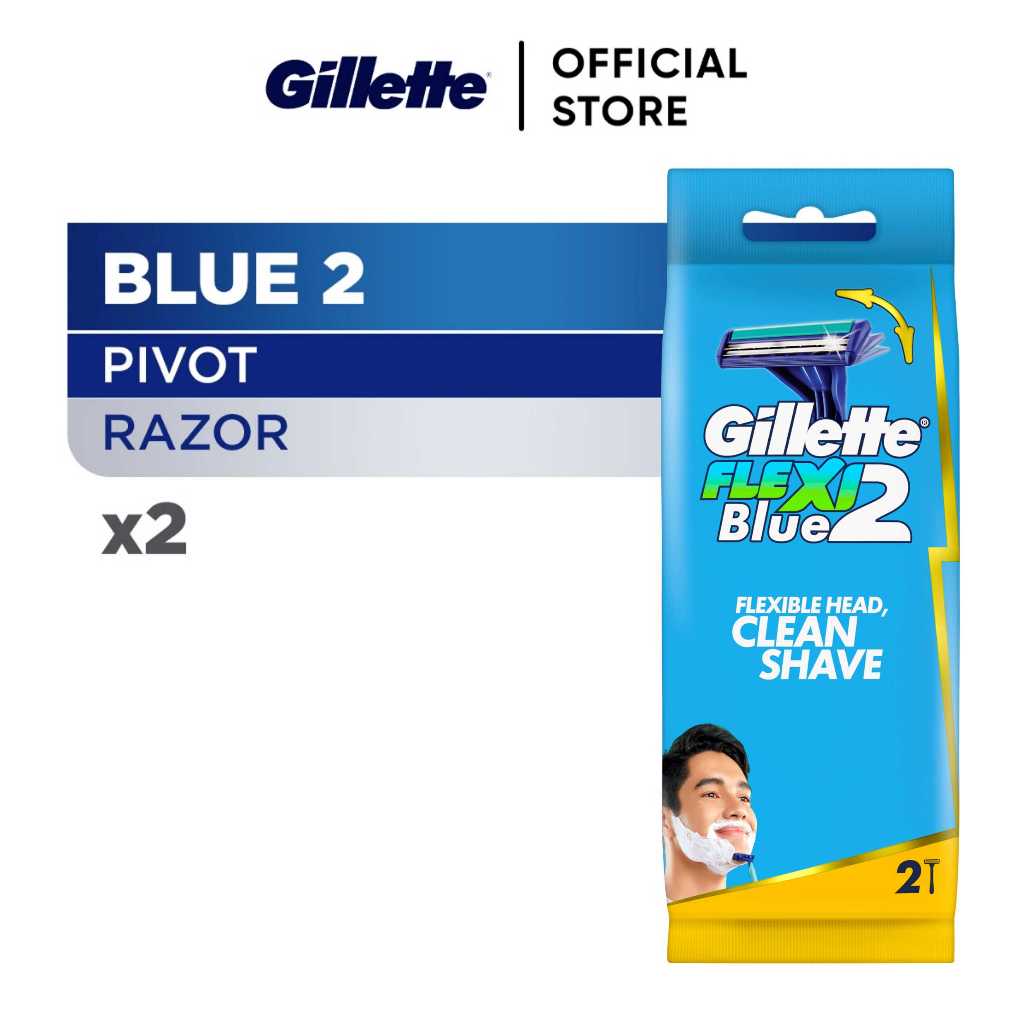 Gillette Blue 2 Flexi 2s Pack | Shopee Philippines