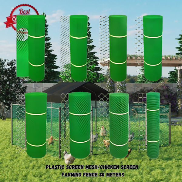 Plastic green Screen Mesh for Chicken Wire Netting Poultry Farming ...