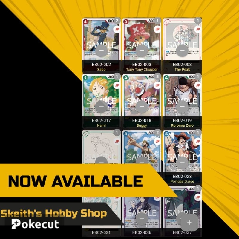EB-02 Anime 25th Collection R Hits [JAPANESE] - One Piece TCG | Shopee ...