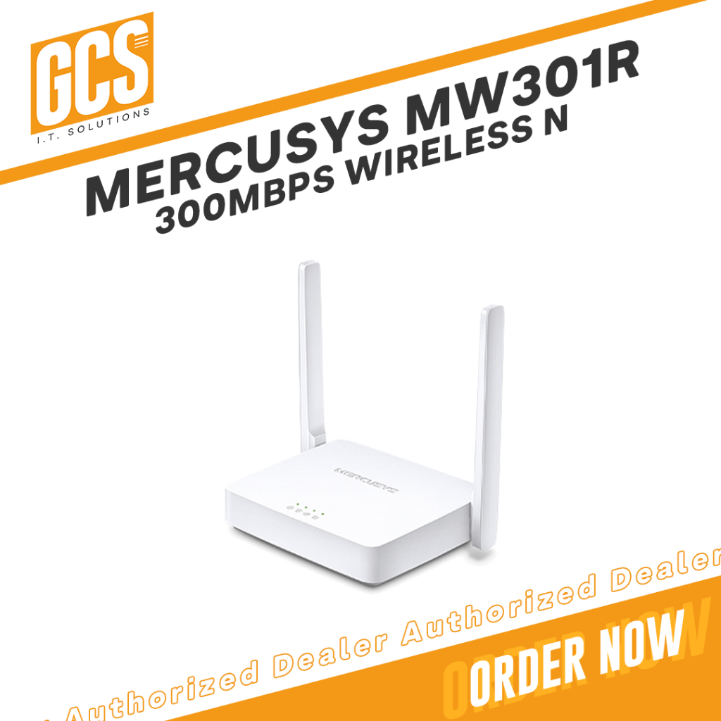 Mercusys MW301R 300Mbps Wireless N Router | Shopee Philippines