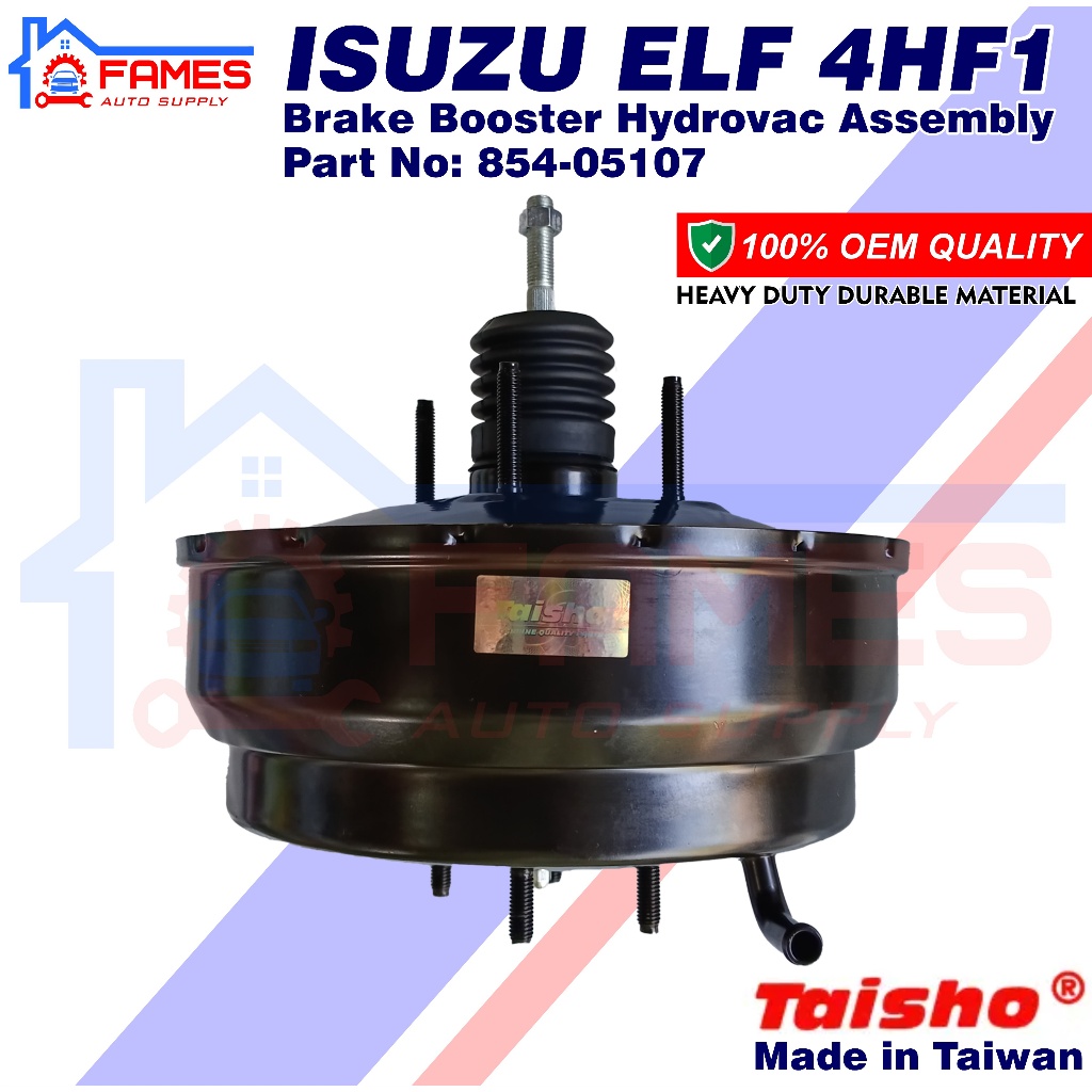 ISUZU ELF 4HF1 Brake Booster Hydrovac Assembly 854-05107 TAISHO Heavy ...