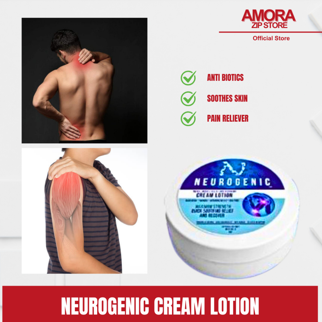 NEUROGENIC CREAM LOTION 50g – Fast Nerve & Muscle Pain Relief ...