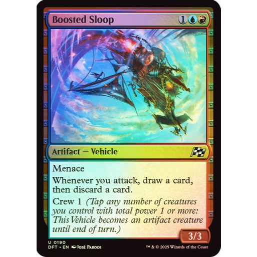 Boosted Sloop - DFT - Uncommon - MTG Cards (WOTC) | Shopee Philippines