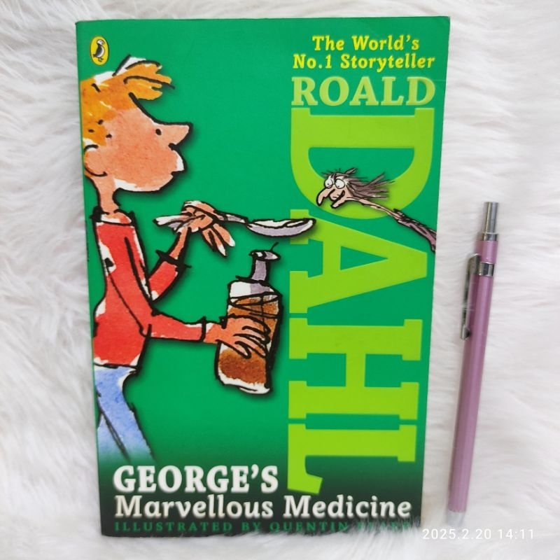 George's Marvellous Medicine by Roald Dahl / Chapter Book | Shopee ...