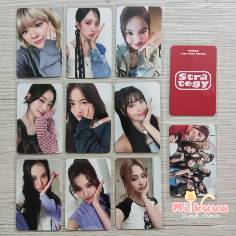 Twice Strategy Withmuu POB Photocard | Shopee Philippines