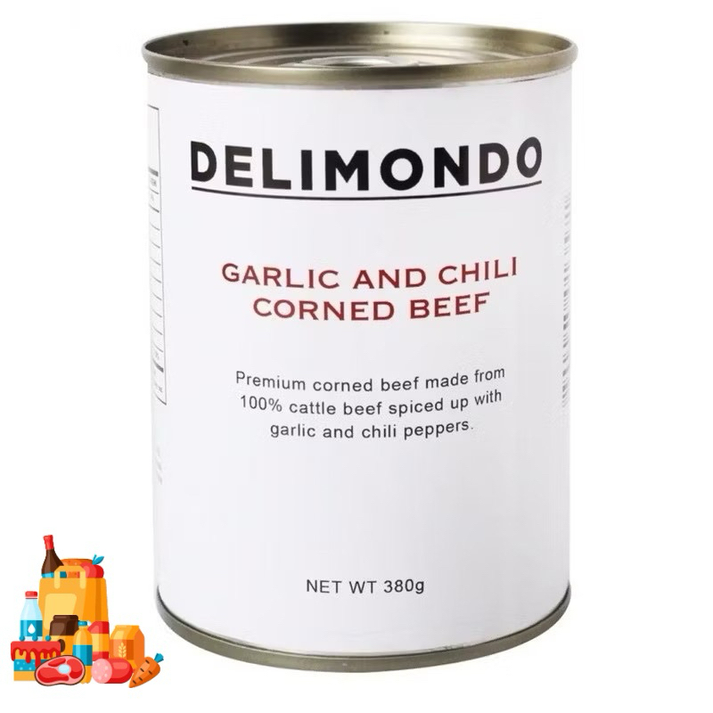 Delimondo Corned Beef 6 Variants | Shopee Philippines