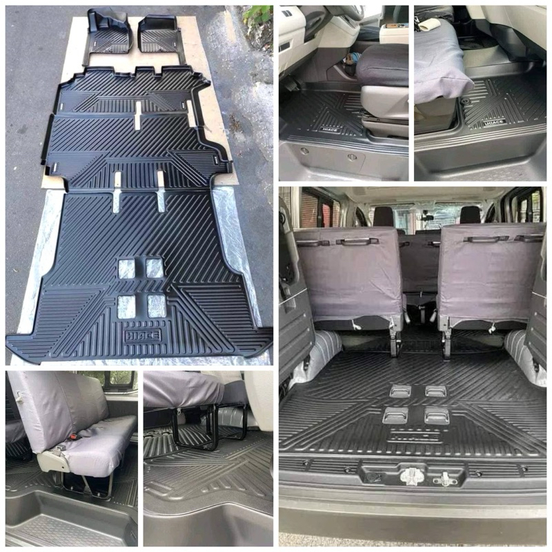 TOYOTA HIACE COMMUTER DELUXE FULL MATTING 2019 2020 2021 2022 2023 2024 ...