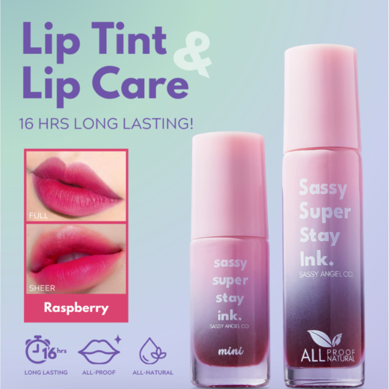 RASPBERRY | Super Stay Ink | Long-lasting | All-proof liptint | Lip ...