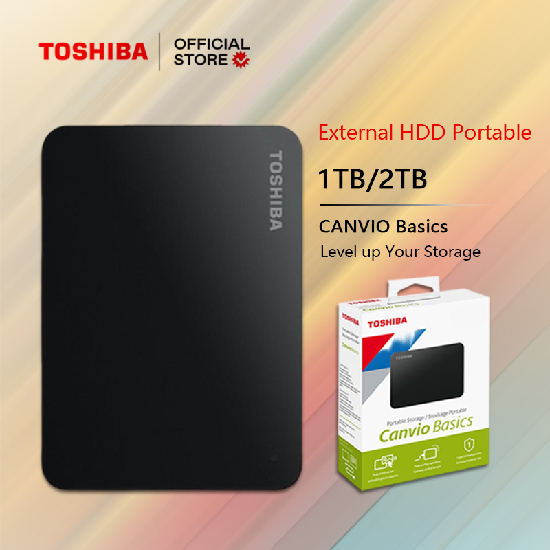 Toshiba External Hard Drives (new) 1TB 2TB External HDD USB 3.0 For Mac ...