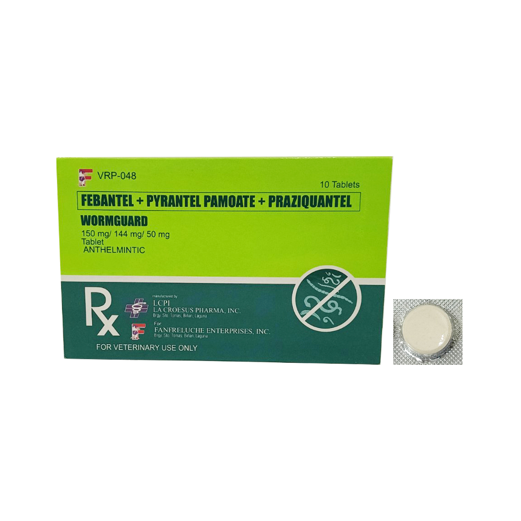 Wormguard Dewormer Tablet for Dogs 10 TABLETS (with Sticker) | Shopee ...