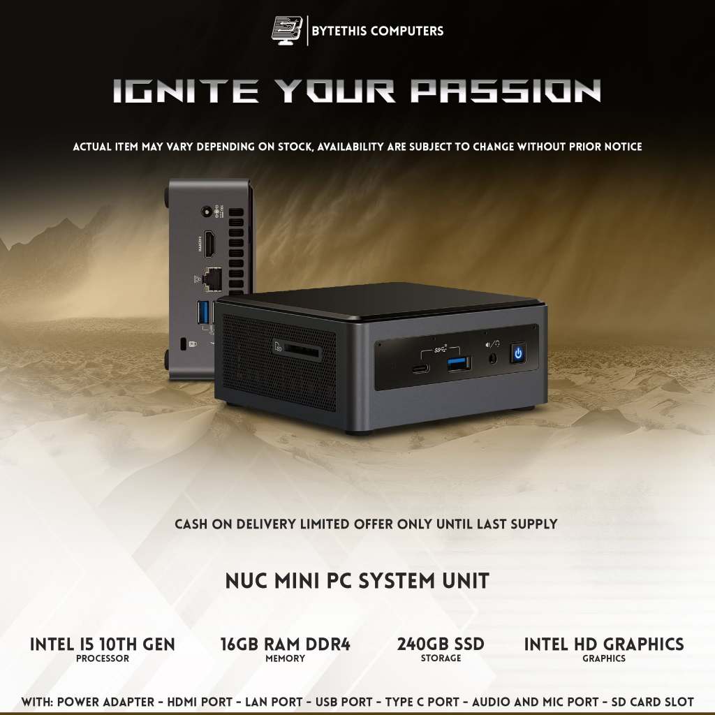 NUC MINI PC/system unit | Shopee Philippines