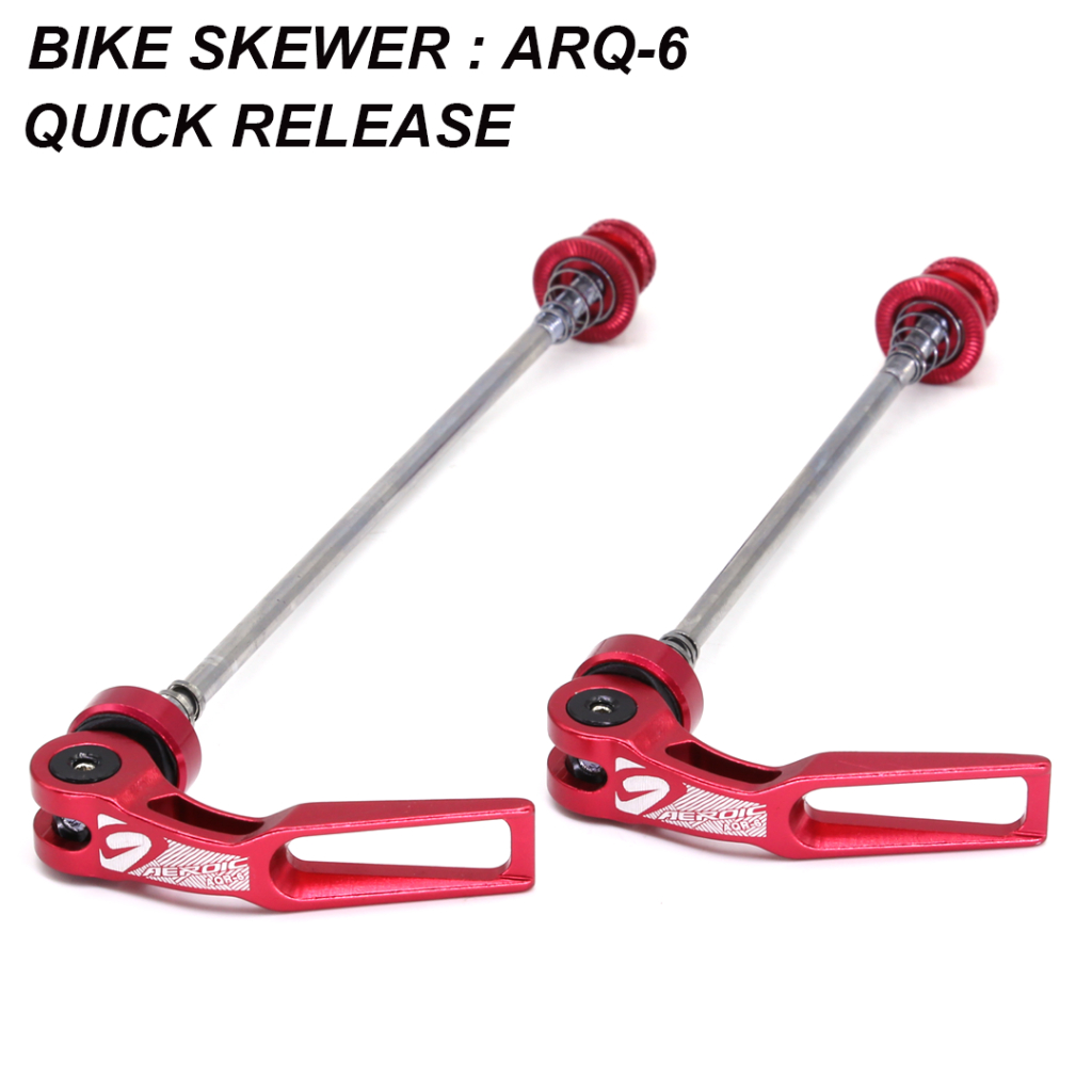 AEROIC Lightweight HUB Quick Release AXLE Skewer Aluminum Mountain Bike ...