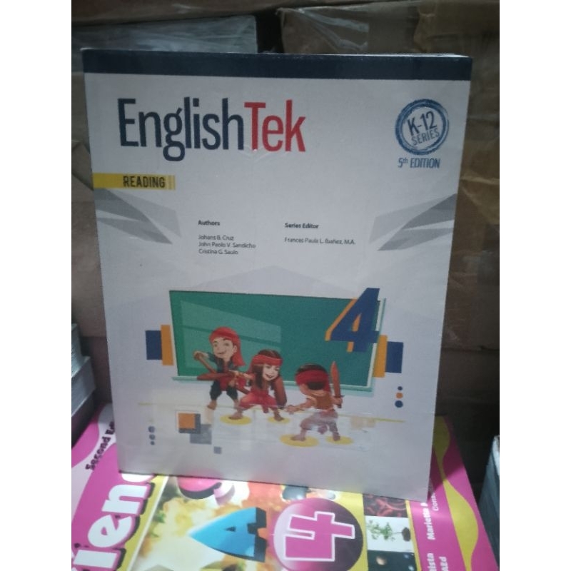 ENGLISH TEK READING grade 4 (slightly use | Shopee Philippines