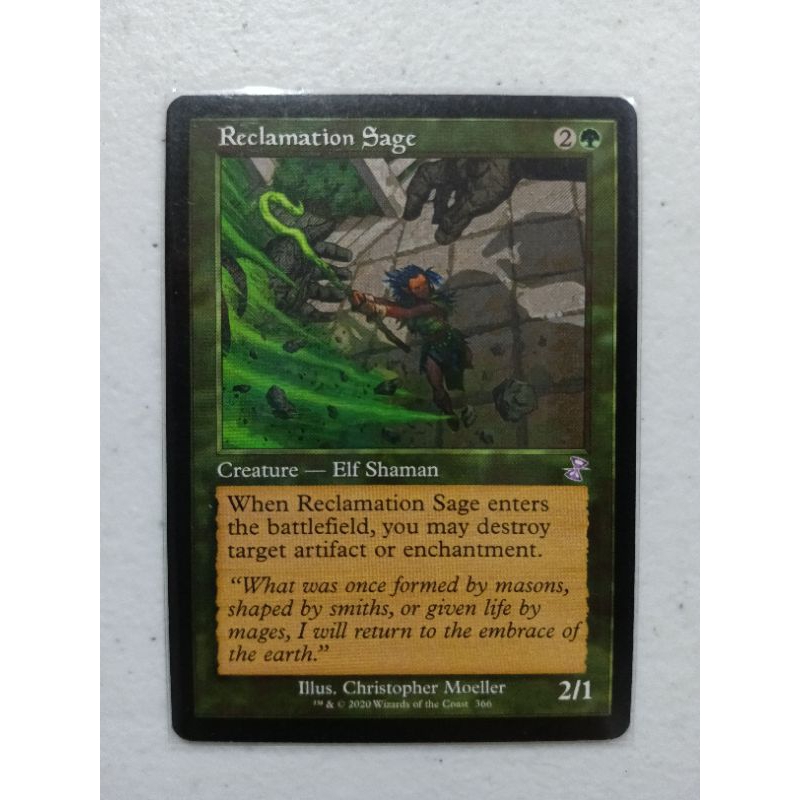 MTG - Reclamation Sage - TSR | Shopee Philippines