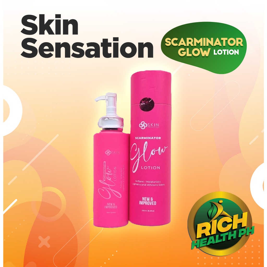 Skin Sensation Scarminator Glow Lotion 250mL Softens, Moisturizes ...