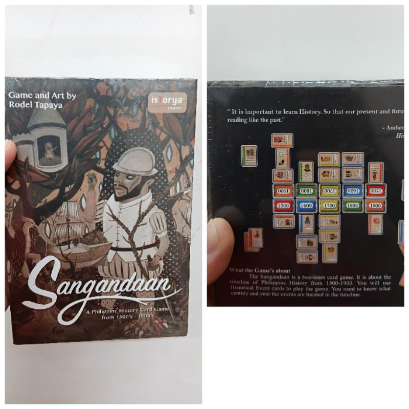 Sangandaan A Philippine History Card Game From 1500' to 1900's | Shopee ...