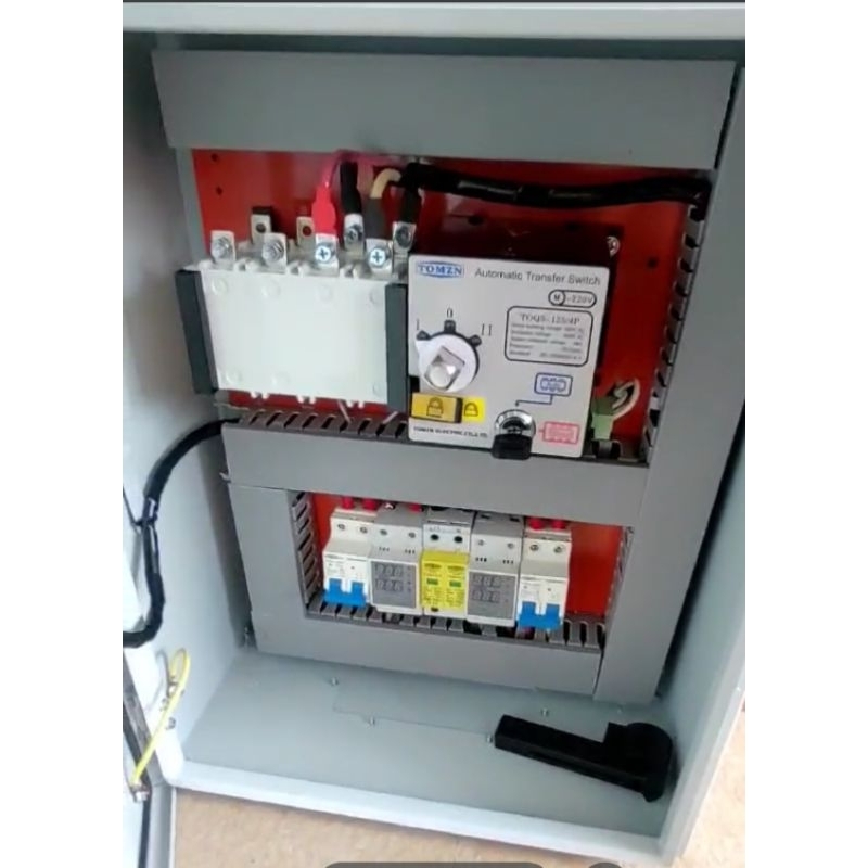 125A industrial type ATS with surge protection device and voltage ...