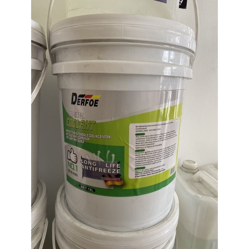 DERFOE RADIATOR COOLANT GREEN / PINK 18L | Shopee Philippines