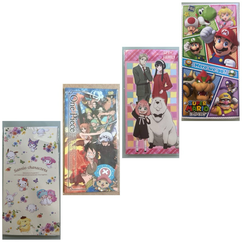 Games Anime One Piece, Spy x Family, Mario & Sanrio Long Angpao Money ...