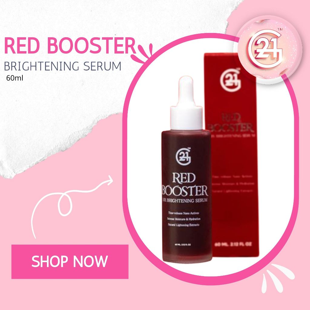 G21 Red Booster Brightening Serum 60ml | Shopee Philippines
