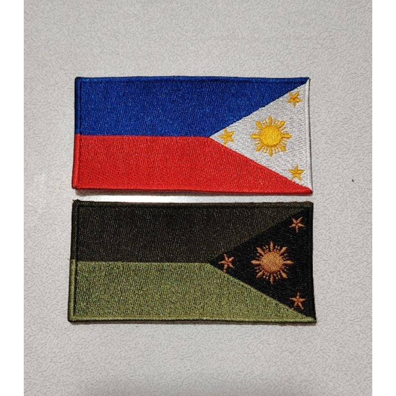 Right Arm Ph Flag Embroidery Patch With Velcro (5cm by 10cm) Standard ...