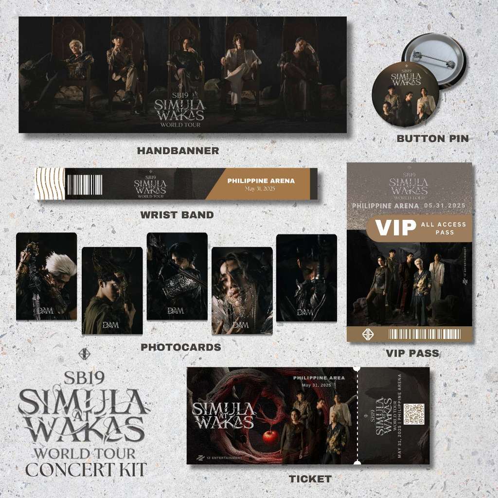 SB19 Simula at Wakas Fanmade Concert Kit | Shopee Philippines