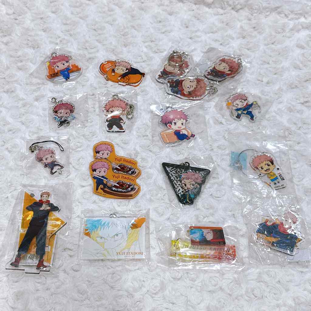 OFFICIAL Jujutsu Kaisen JJK Itadori Yuji Yuuji Merch Acrylic Stand ...